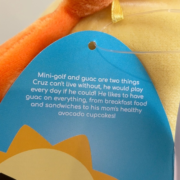 Squishmallows | Other | Nwt 8 Cruz The Sun Squishmallow | Poshmark